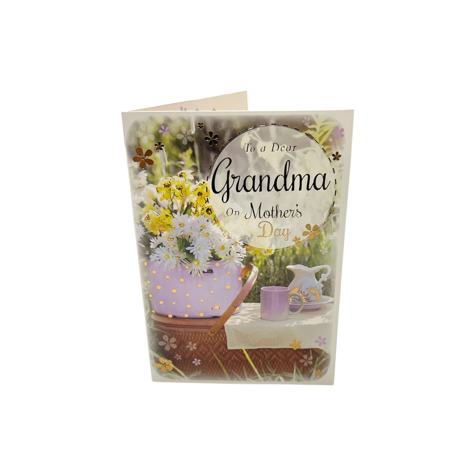 To A Dear Grandma Bright Spring Flowers Design Mother's Day Card ...