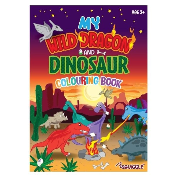 My Wild Dragon & Dinosaur Colouring Book– Choice Wholesale