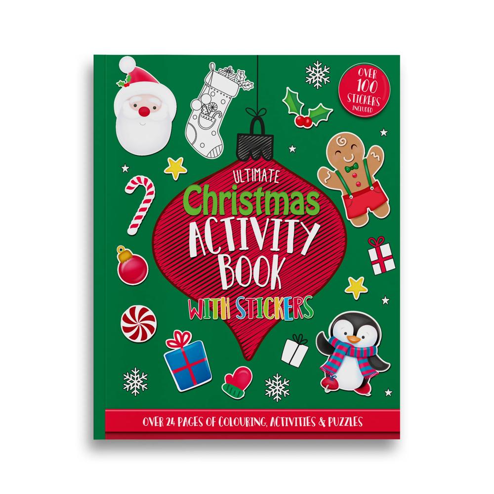 Ultimate Christmas Activity Book With Stickers– Choice Wholesale