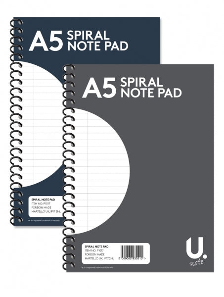 Single A5 64 Sheets Spiral Note Pad– Choice Wholesale