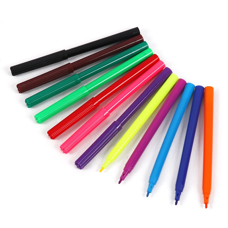 Pack of 24 Assorted Water Colour Felt Tip Pens – Choice Wholesale