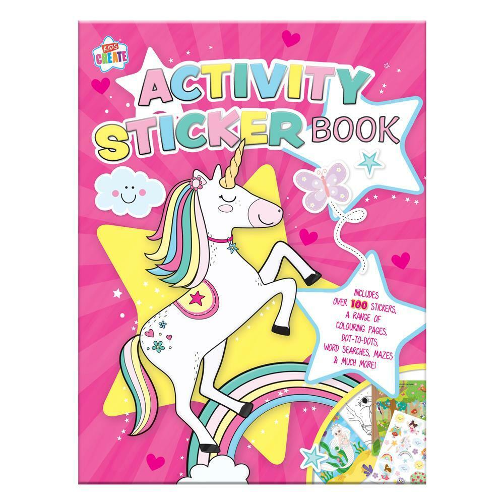 Unicorn Activity Sticker Book– Choice Wholesale