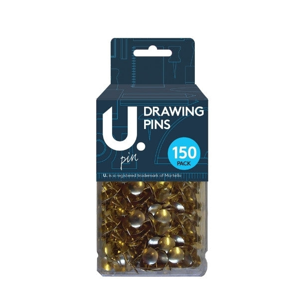 Pack of 150 Metal Drawing Pins– Choice Wholesale