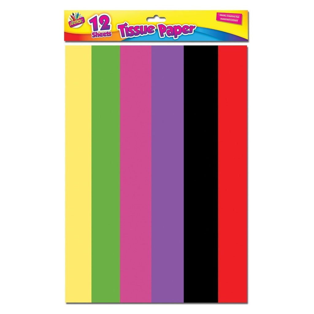 Pack of 12 Assorted Tissue Paper– Choice Wholesale