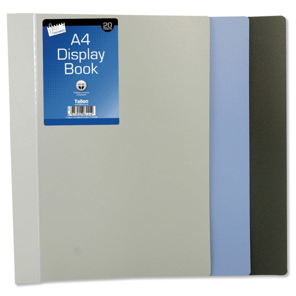 A4 Display Book 20 Pocket– Choice Wholesale
