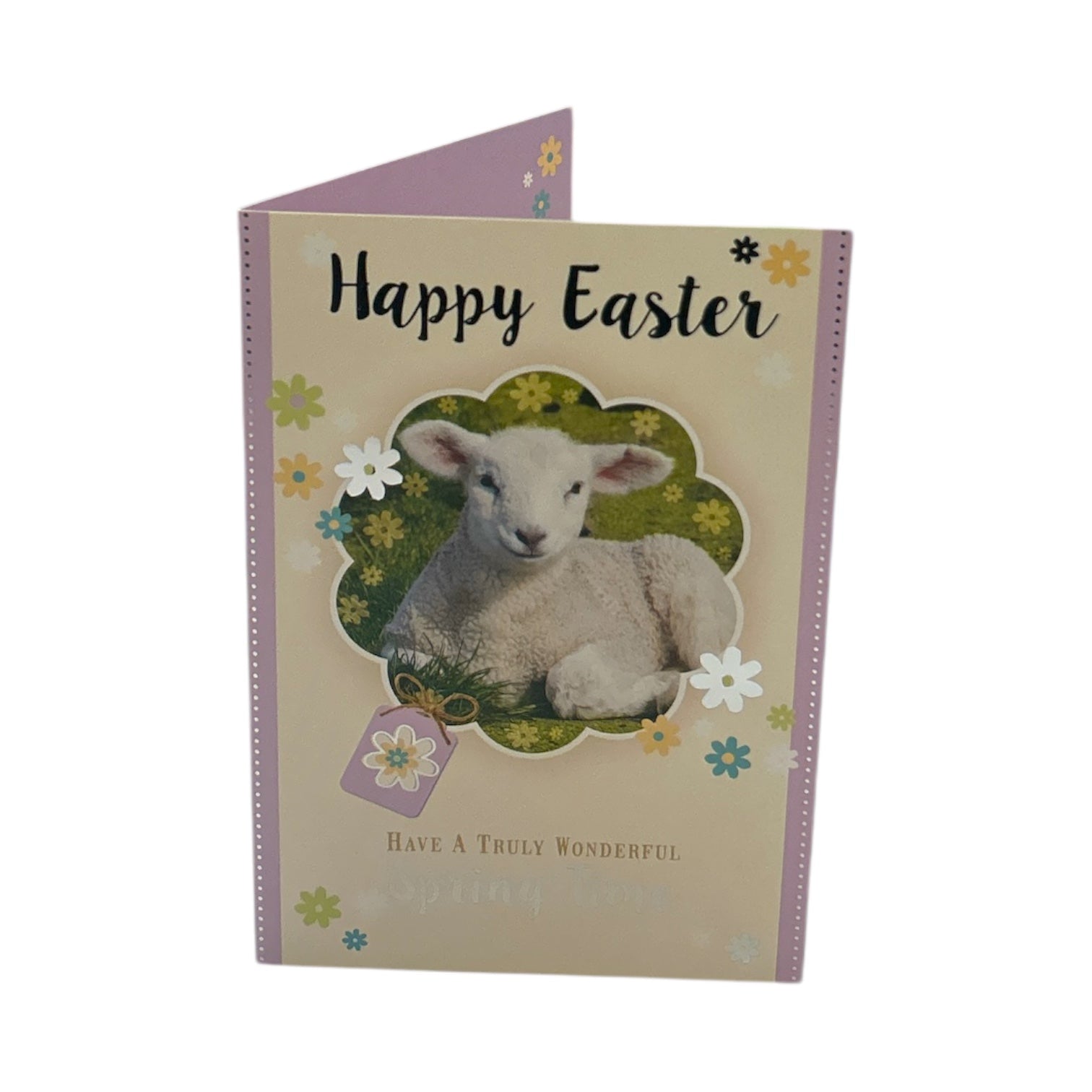 Cute Lamb Design Happy Easter Greeting Card– Choice Wholesale