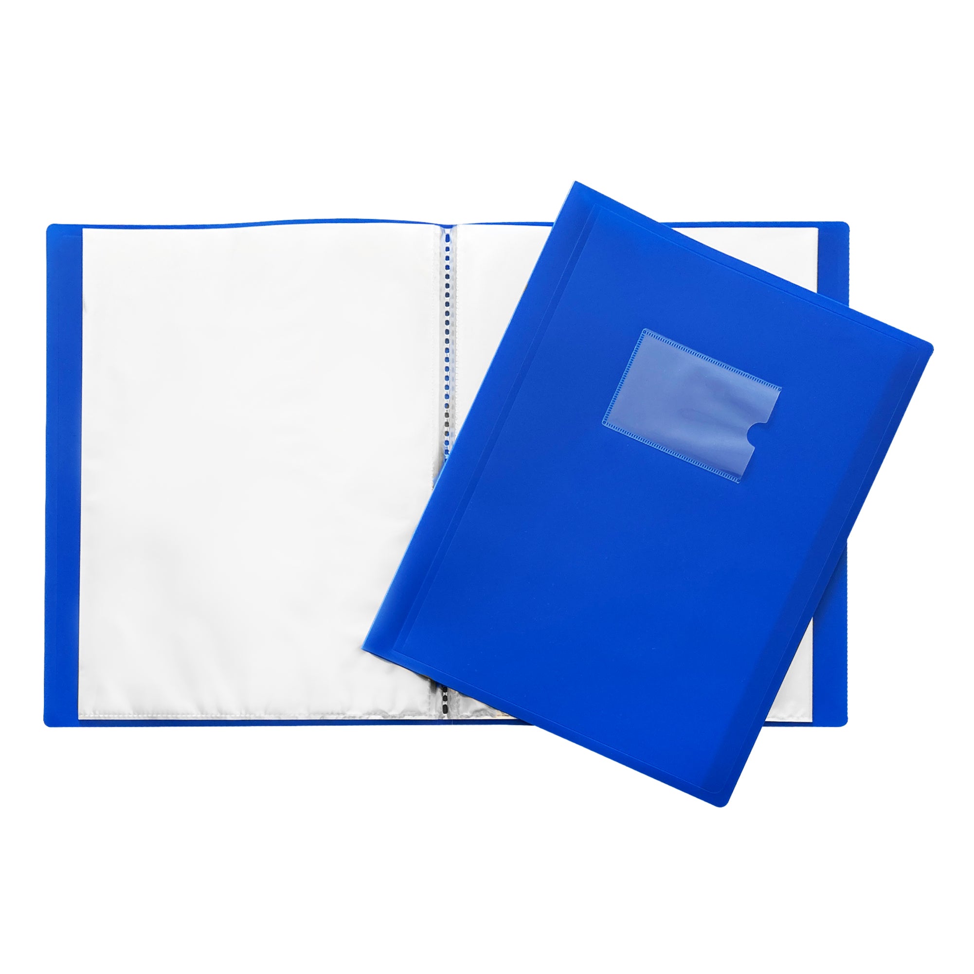 A4 Blue Flexible Cover 40 Pocket Display Book– Choice Wholesale