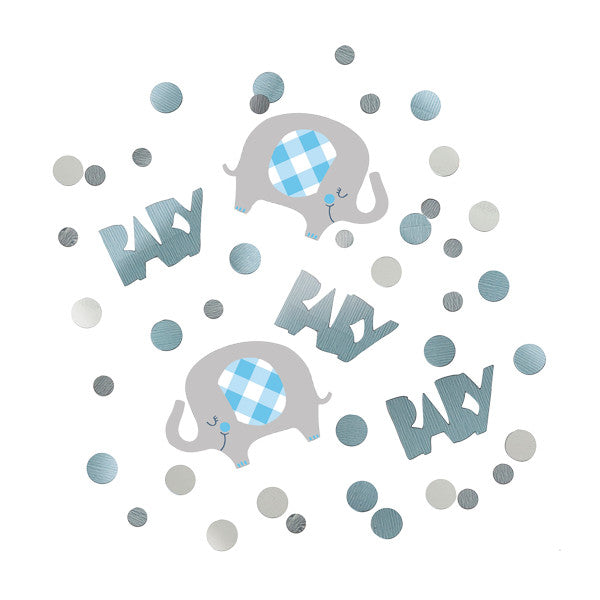 Blue Floral Elephant Confetti 5oz– Choice Wholesale