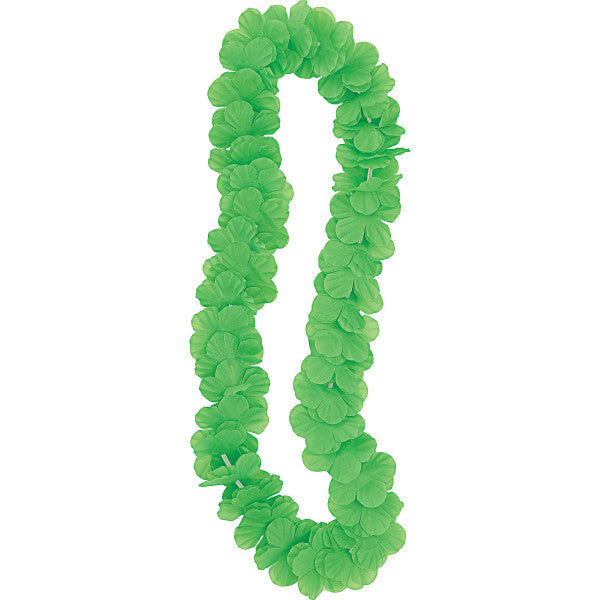 42" Lime Green Hawaiian Flower Lei – Choice Wholesale