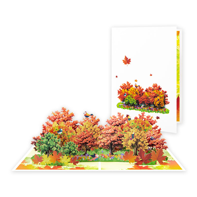 Majestic Maple Autumn 3D Pop Up Greeting Card– Choice Wholesale