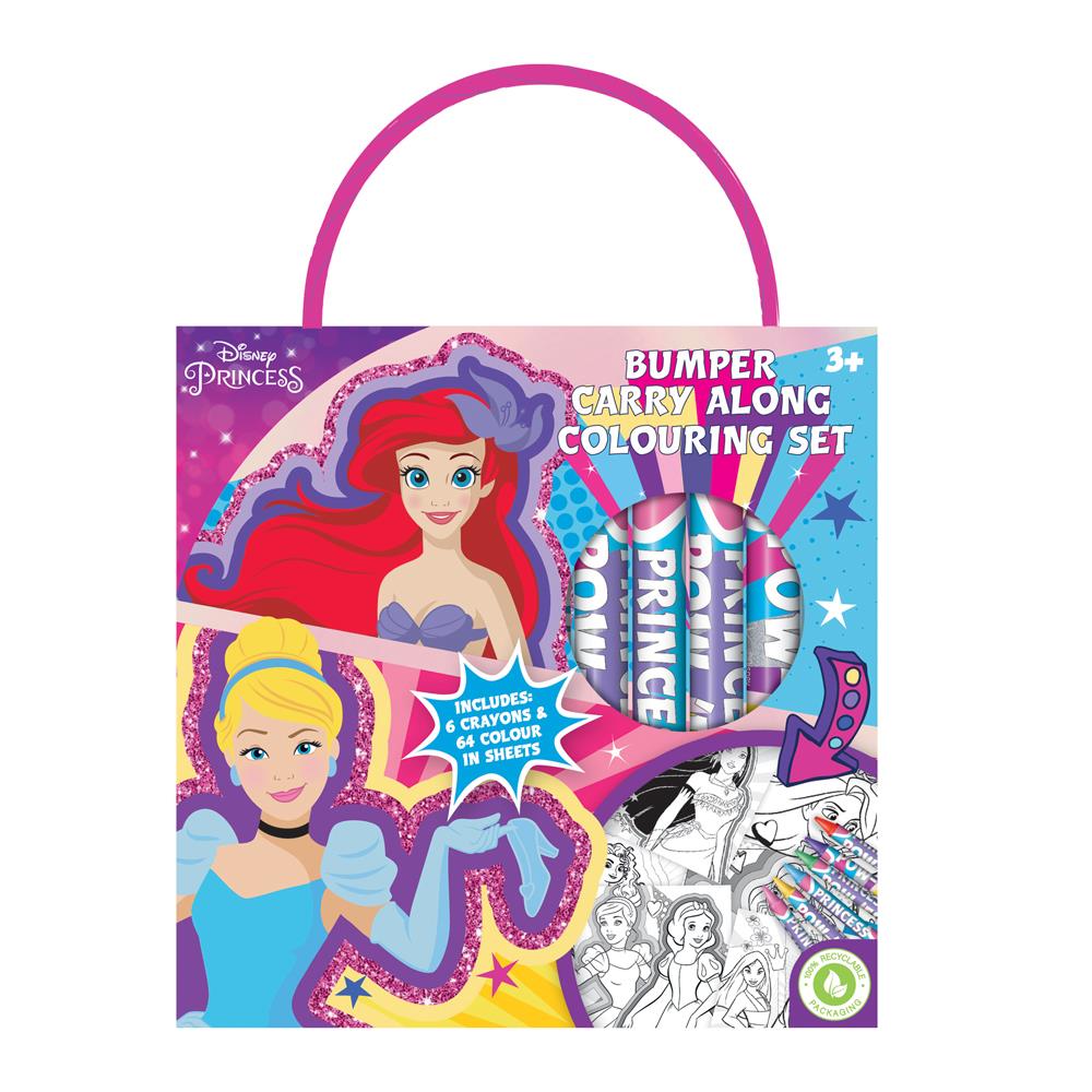 Disney Princess Bumper Carry Along Colouring Set – Choice Wholesale
