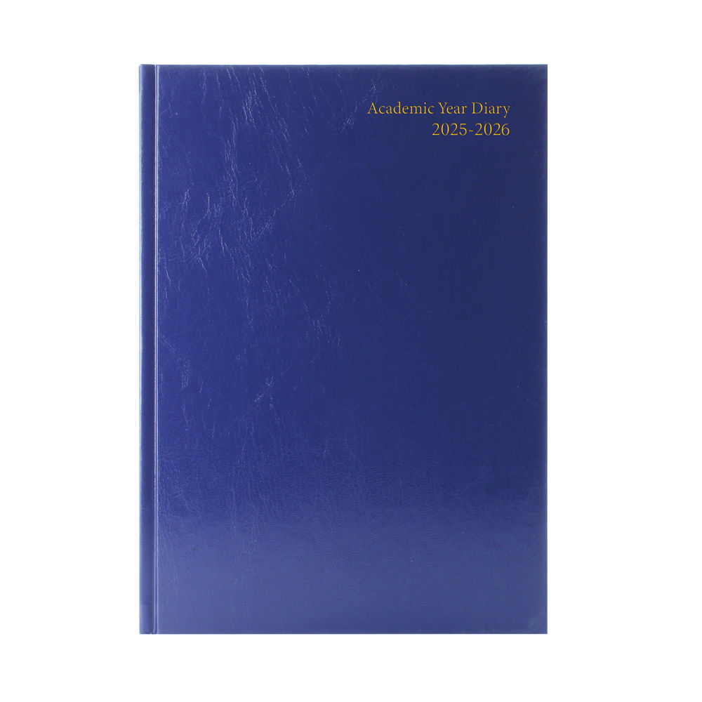 2025-2026 A4 Week to View Blue Academic Diary– Choice Wholesale