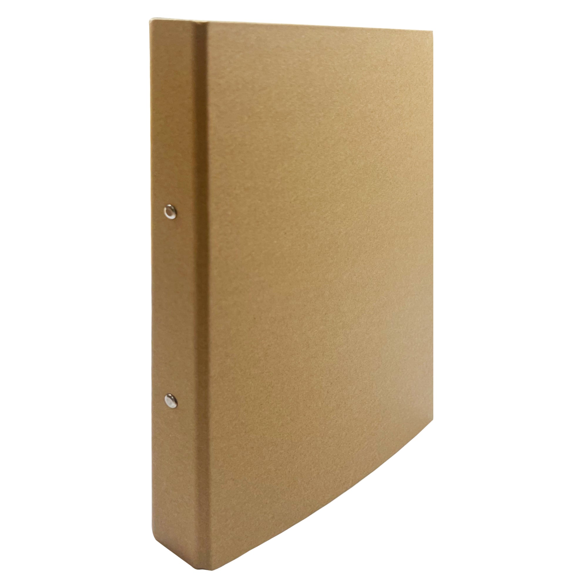 A4 Kraft Paperboard Ring Binder 2-O Ring– Choice Wholesale