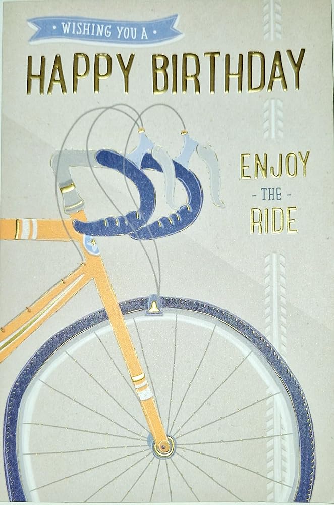 Bicycle Design Birthday Card– Choice Wholesale