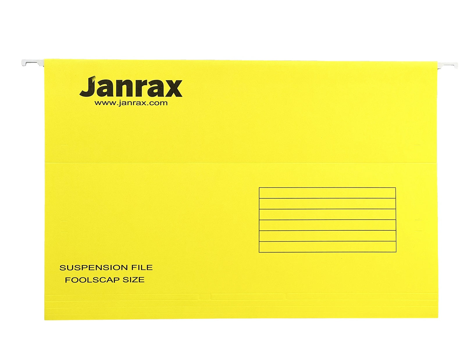Pack of 50 Yellow Foolscap Suspension Files– Choice Wholesale