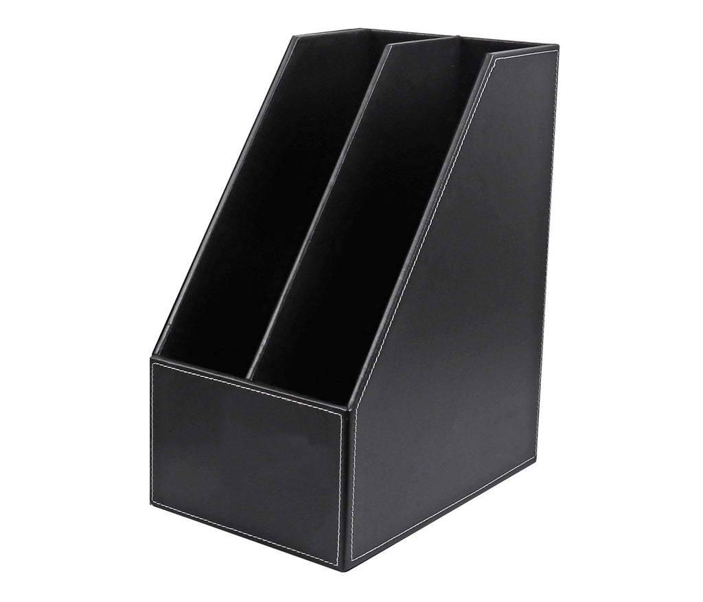 PVC Black Desktop Organizer 19 x 27 x 34cm– Choice Wholesale