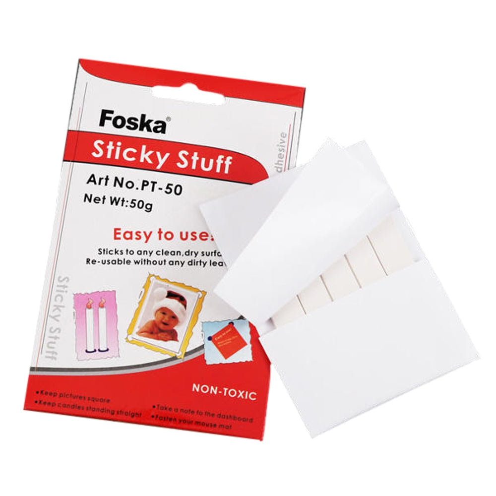 50g Power White Tack Sticky Stuff– Choice Wholesale