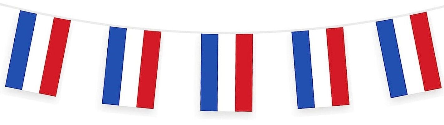 Netherlands Rectangle Bunting 10m with 20 Flags– Choice Wholesale