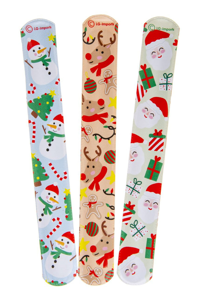 Single Christmas Slap Bracelet– Choice Wholesale