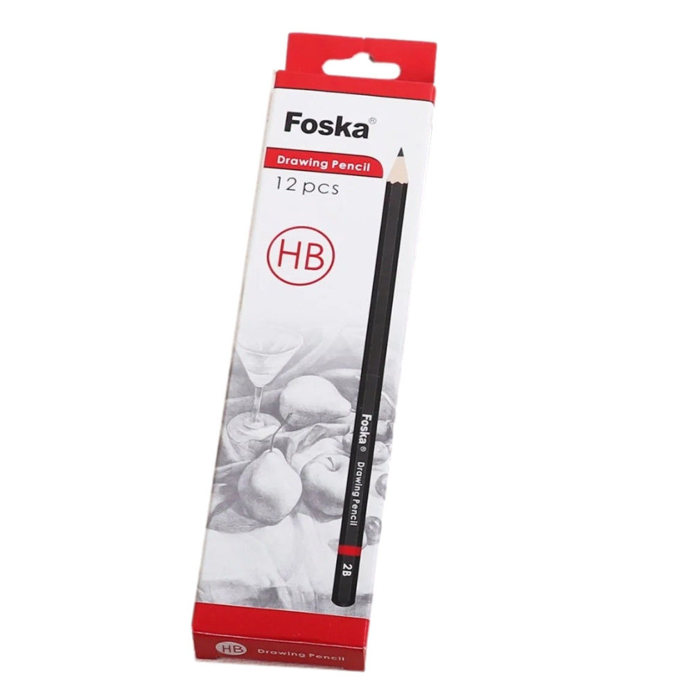 Pack of 12 Professional Quality Sketch Drawing HB Pencils– Choice Wholesale