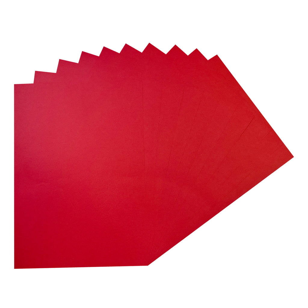 Pack of 100 A4 Dark Red Coloured Paper 75gsm Sheets– Choice Wholesale