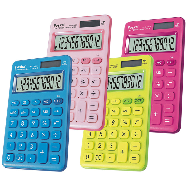 Two Power 12 Digit Calculator– Choice Wholesale