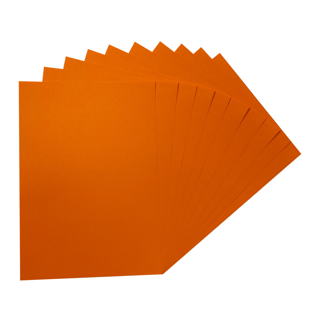 Pack of 100 A5 Orange Coloured Paper 75gsm Sheets– Choice Wholesale