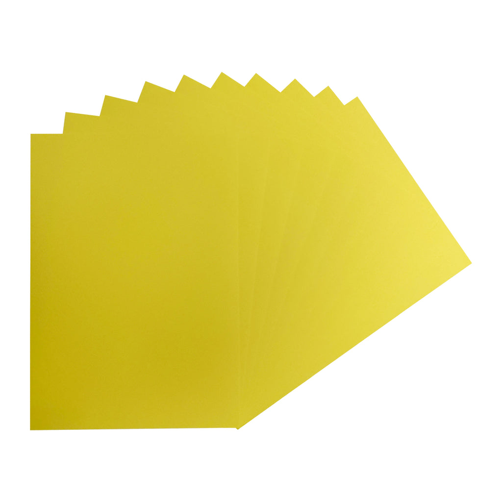 Pack of 50 A4 Light Yellow Coloured Card 160gsm Sheets– Choice Wholesale