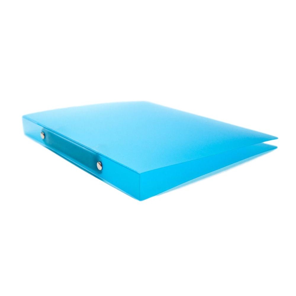 A4 Slim Blue Translucent Ringbinder – Choice Wholesale