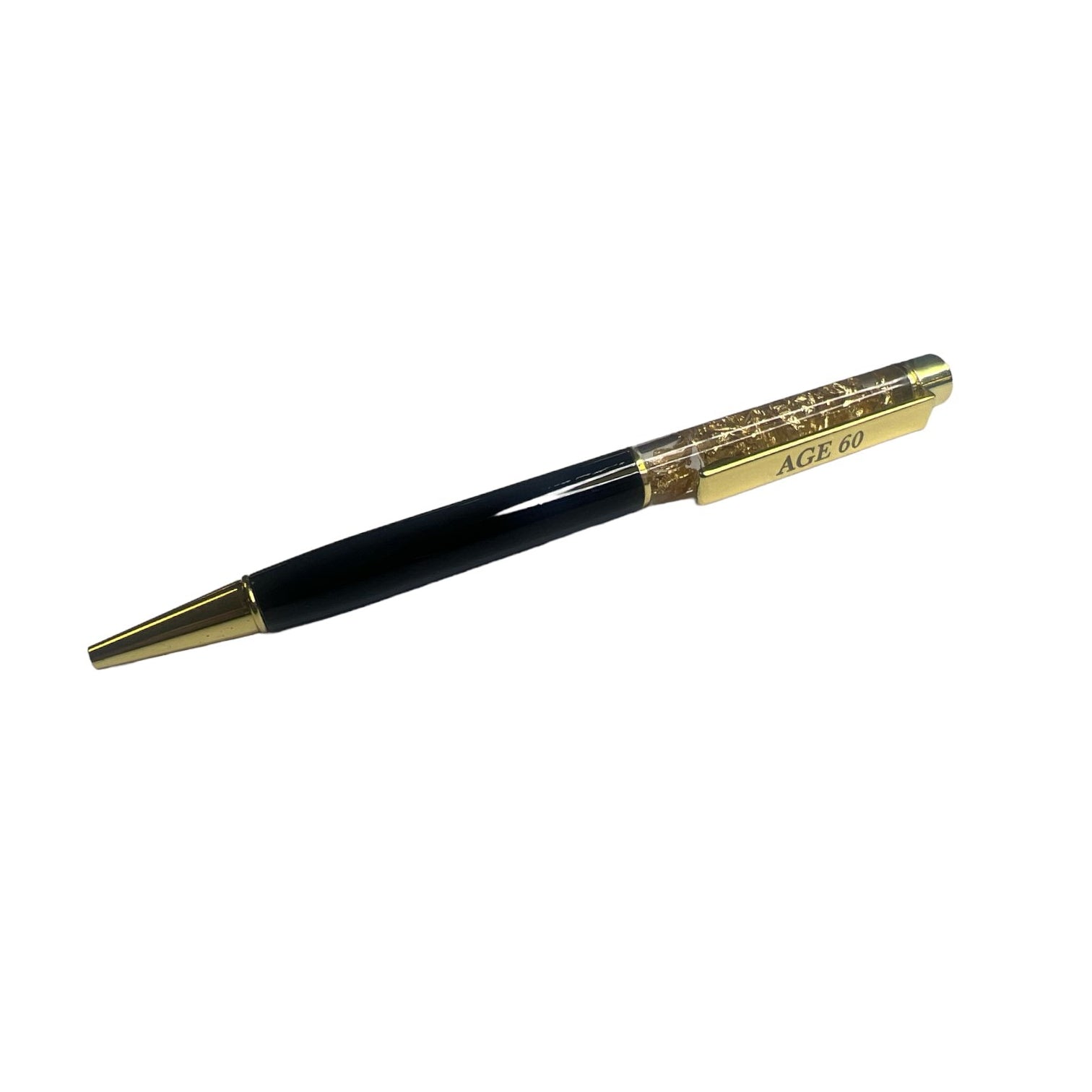 Age 60 Captioned Gold Leaf Ballpoint Gift Pen – Choice Wholesale