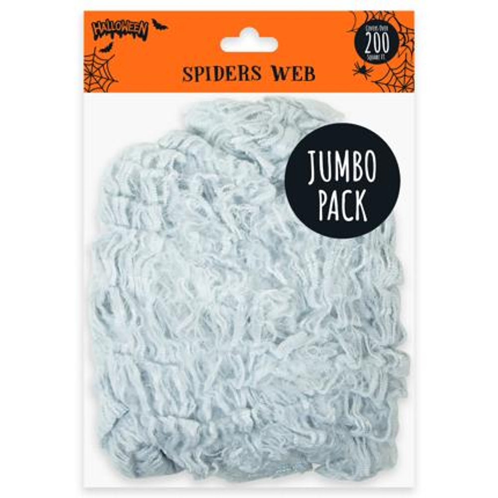 100g Halloween Jumbo Spider Web– Choice Wholesale
