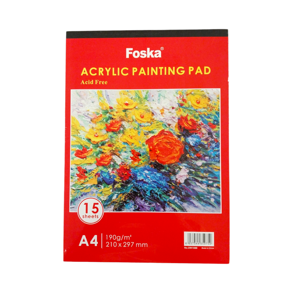 A4 Top Glued Open Acrylic Painting Pad– Choice Wholesale
