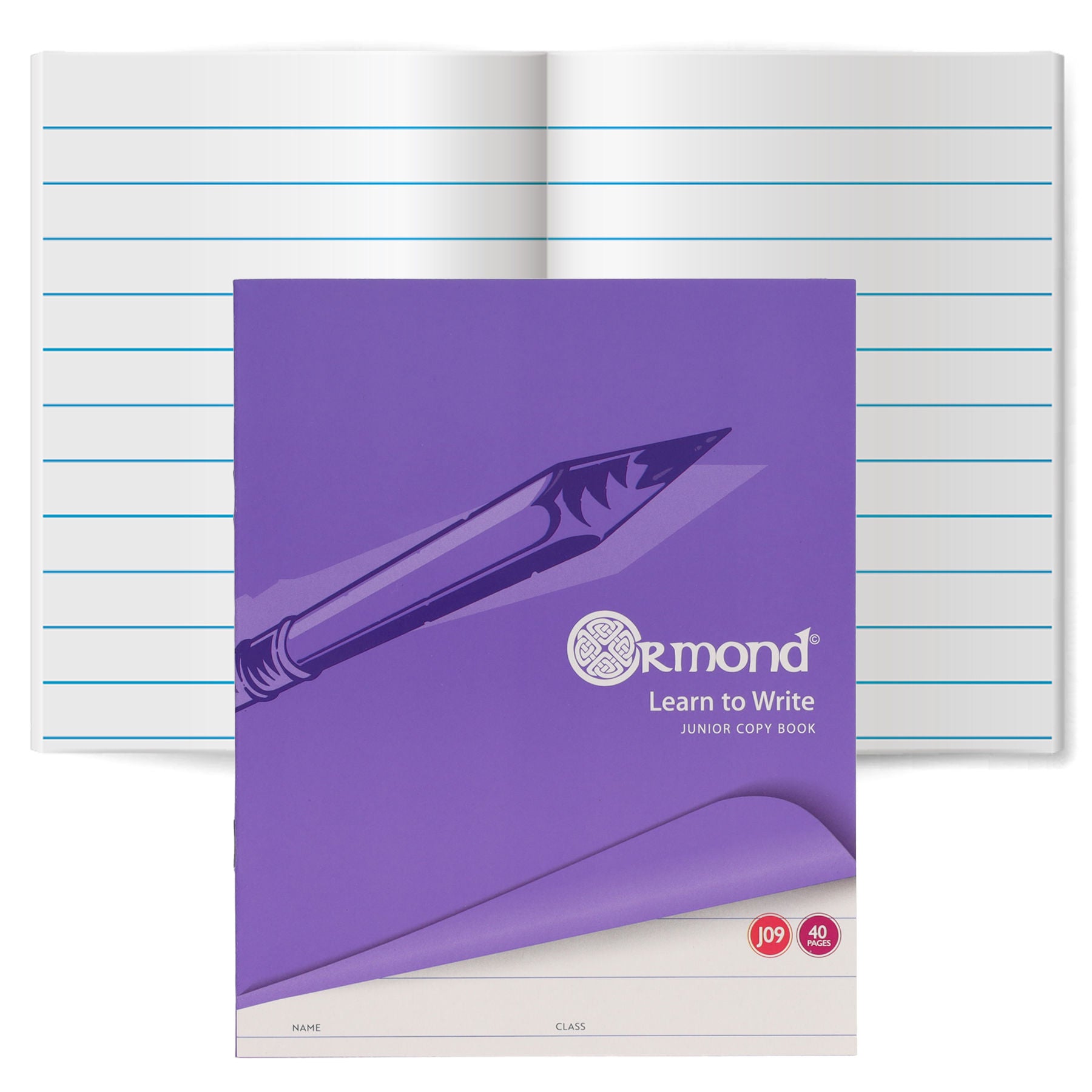 40 Pages J09 Junior Learn to Write Copy Book by Ormond– Choice Wholesale