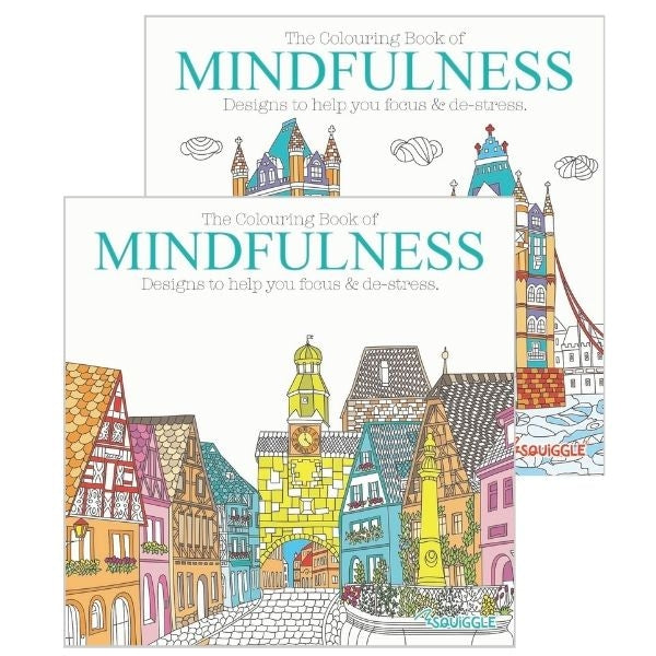 Single 21x21cm Mindfulness Colouring Book– Choice Wholesale