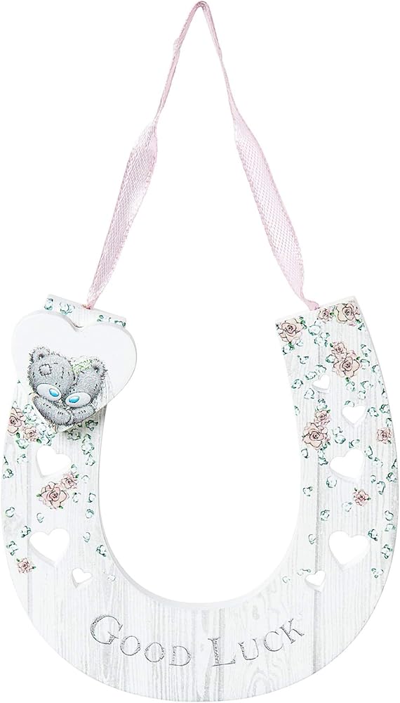 Me To You Tatty Teddy Good Luck Wedding Horseshoe Gift 10cm– Choice ...