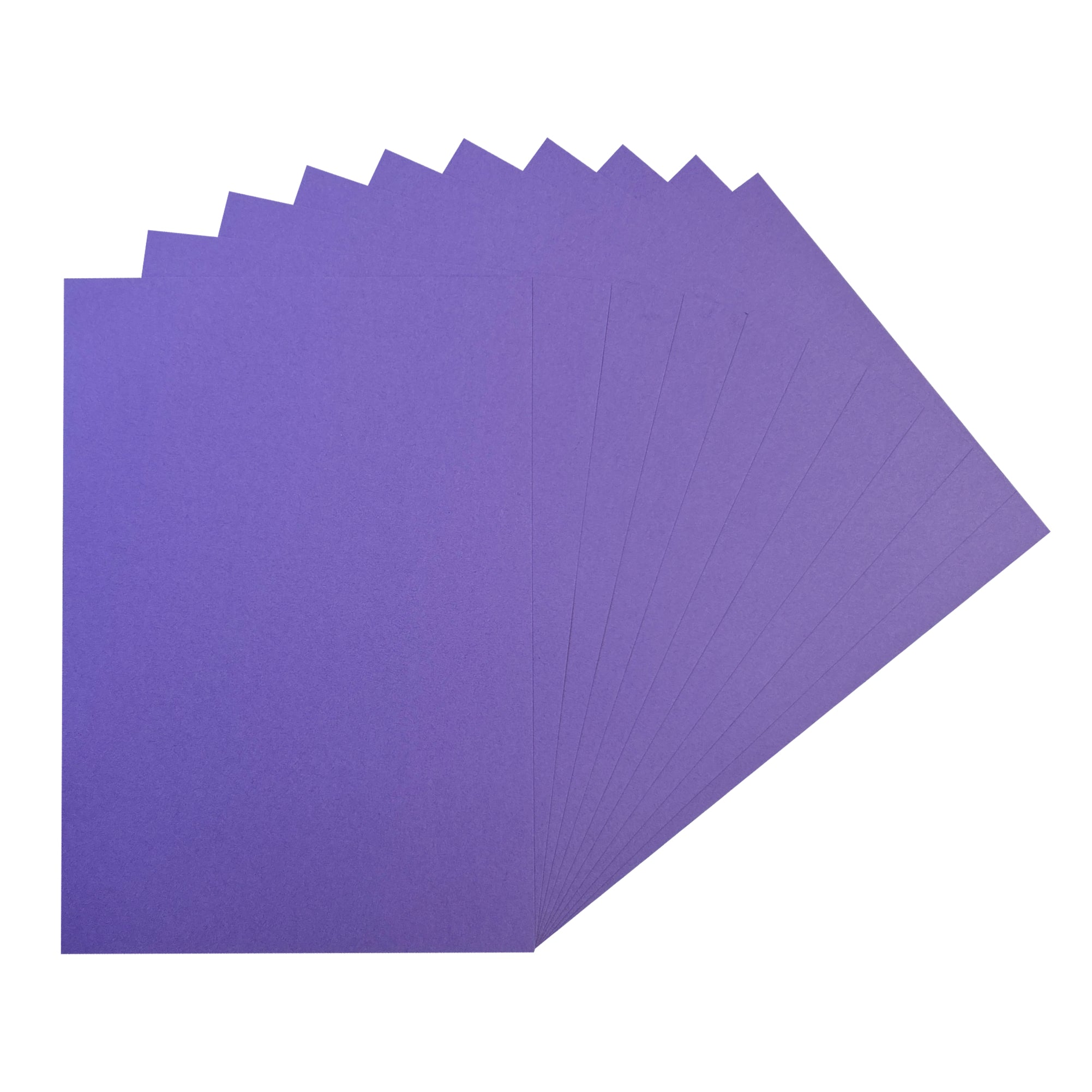 Pack of 50 A5 Violet Purple Coloured Card 160gsm Sheets– Choice Wholesale