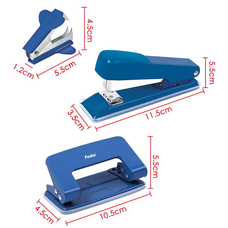 Set of 4 Stapler Hole Punch Set – Choice Wholesale