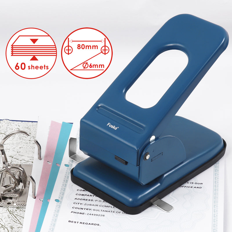 Heavy Duty Two Hole Puncher with Measuring Guide – Choice Wholesale