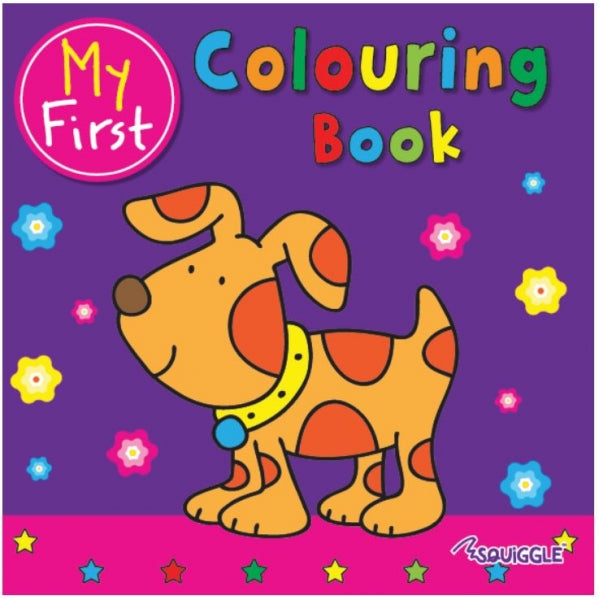 Single 21x21cm My First Colouring Book – Choice Wholesale