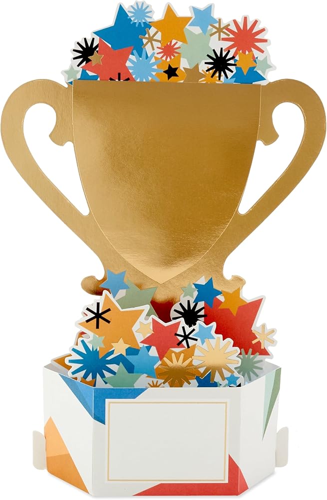 3D Pop Up 'Best Dad' Trophy Father's Day Card– Choice Wholesale