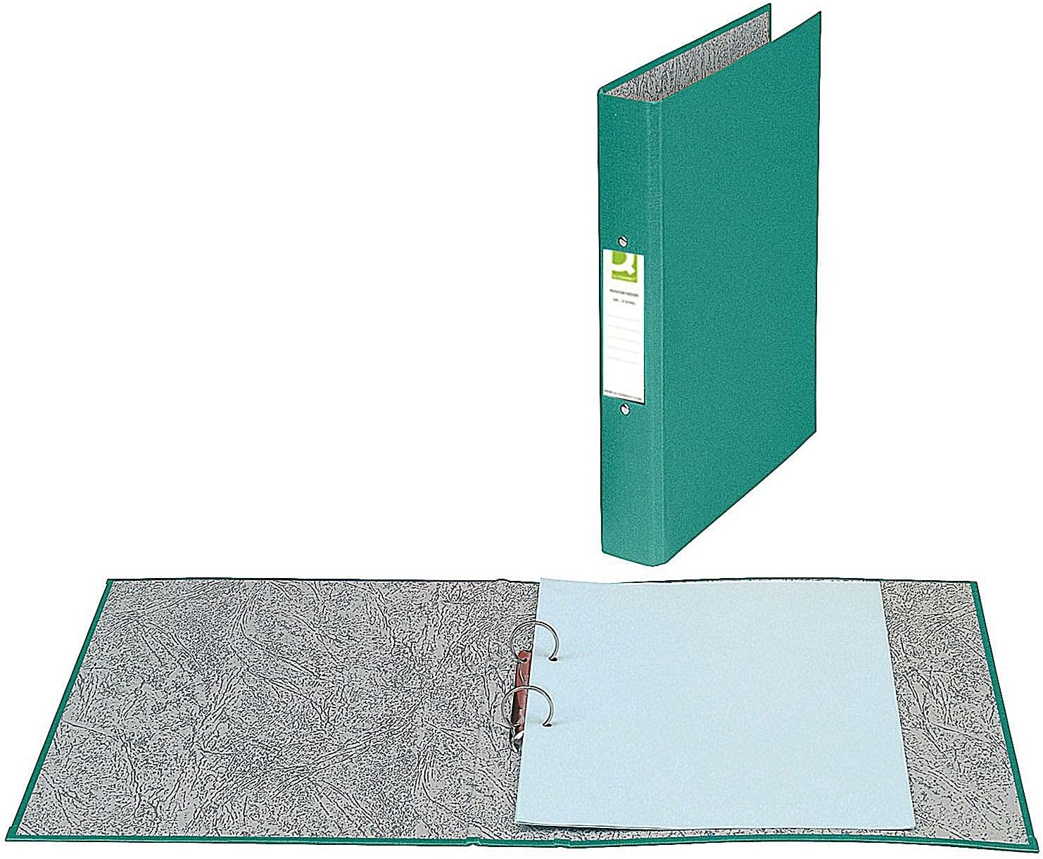 Pack of 10 25mm A4 2 Ring Paper Over Board Green Binders – Choice Wholesale