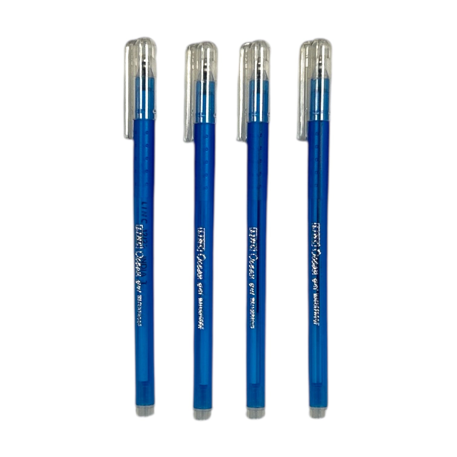 Pack of 4 Ocean Fine Blue Gel Pens– Choice Wholesale
