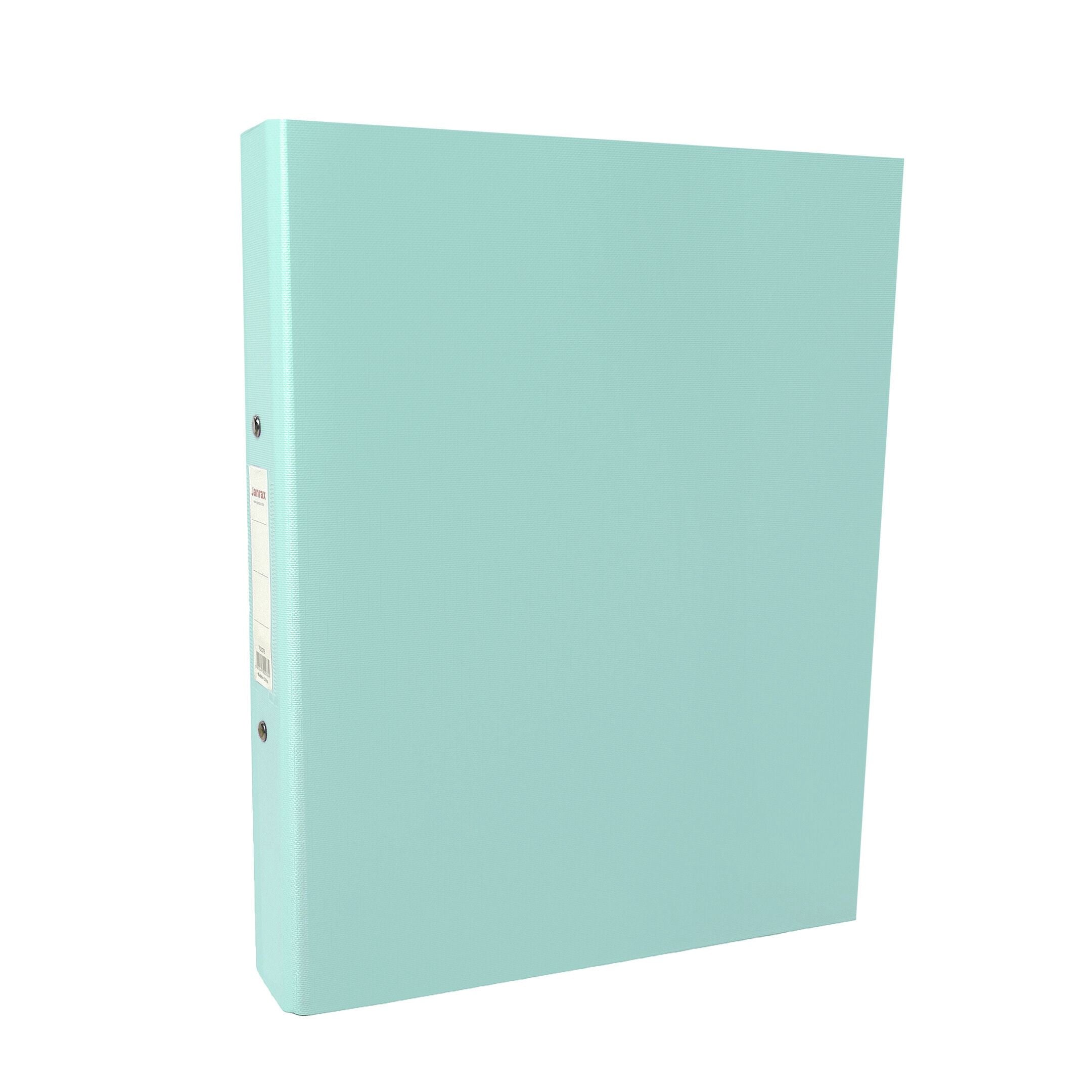 A4 Pastel Green Paper Over Board Ring Binder by Janrax– Choice Wholesale
