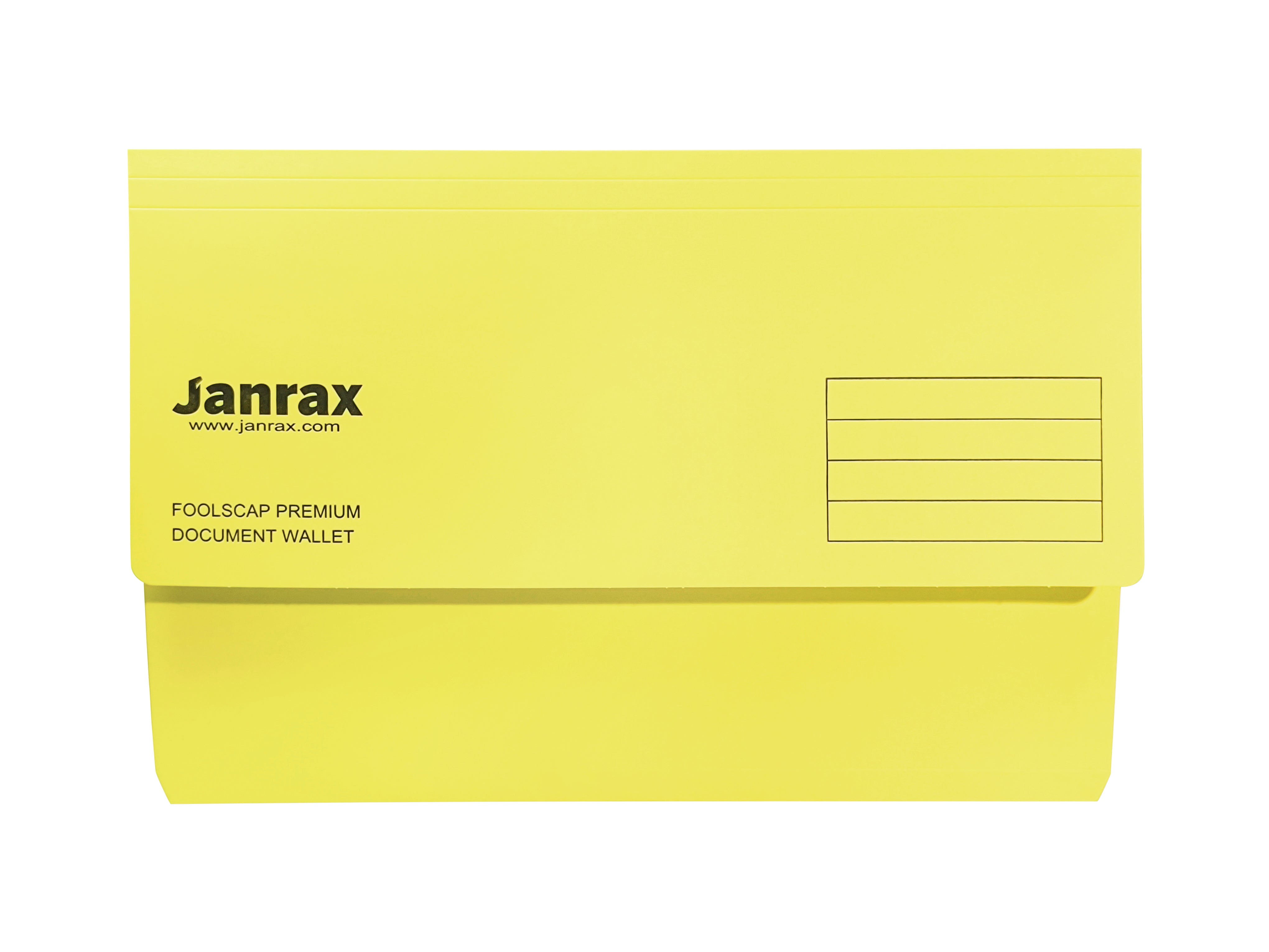 Pack of 10 Yellow Card Premium Foolscap Document Wallets– Choice Wholesale