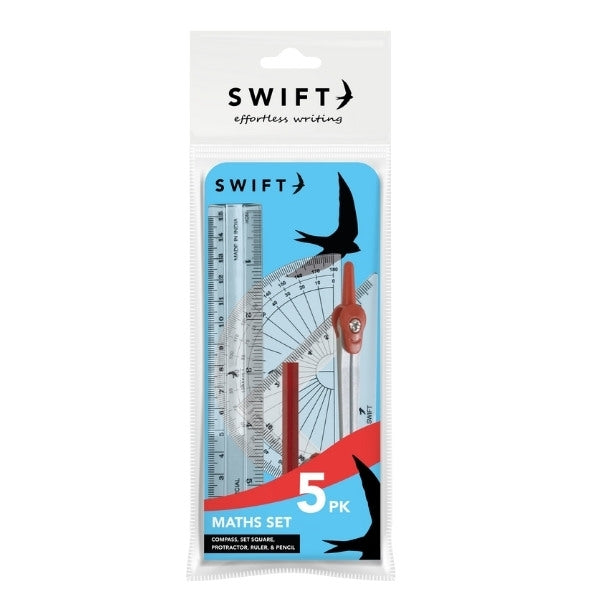 5 Pieces Maths Set– Choice Wholesale