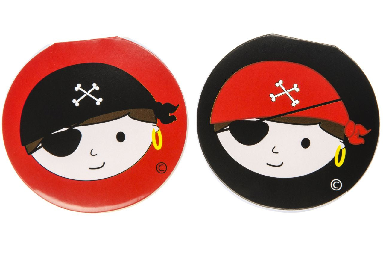 Single Round Pirate Design Notebook 8cm– Choice Wholesale