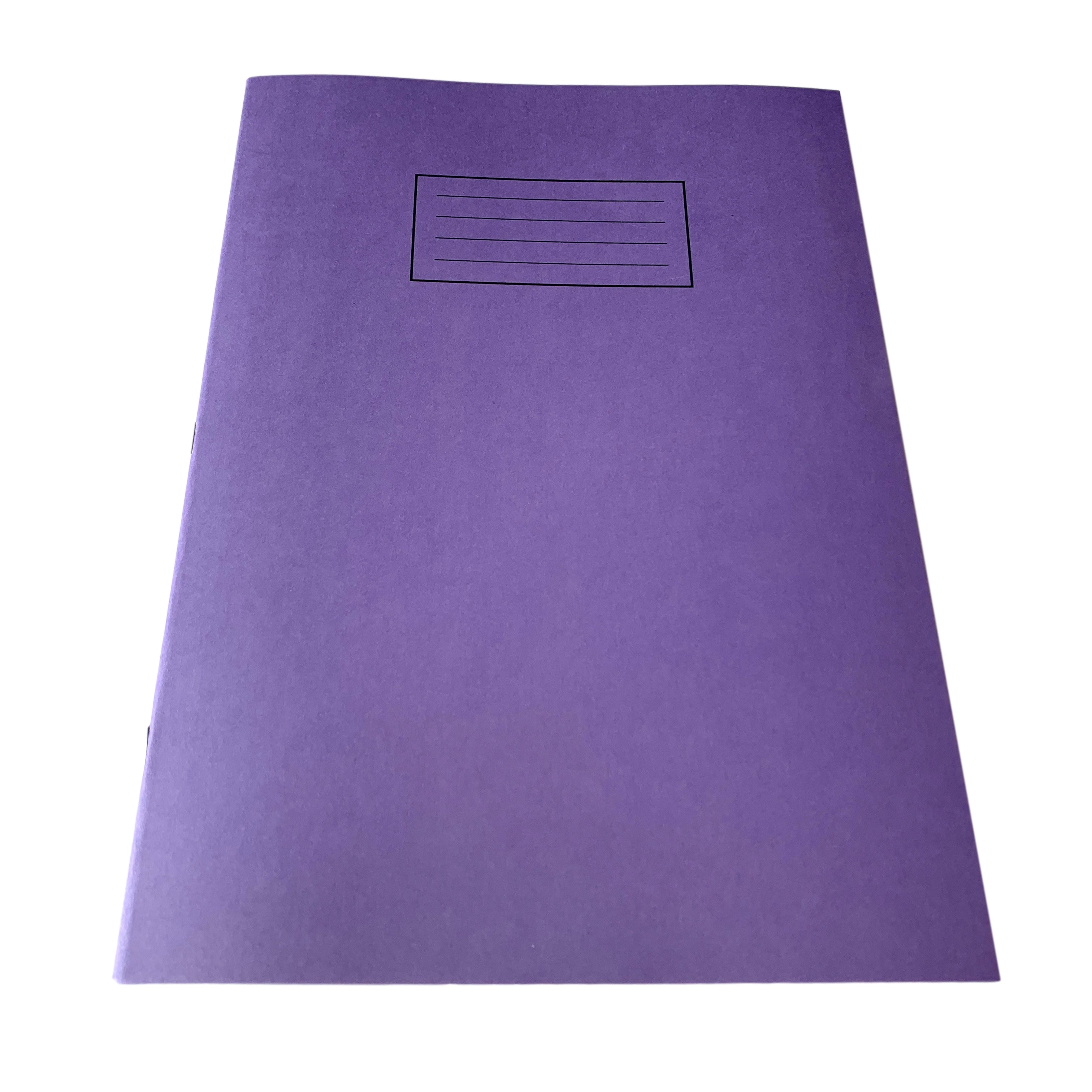 Janrax A4 Purple 80 Pages Feint and Ruled Exercise Book– Choice Wholesale