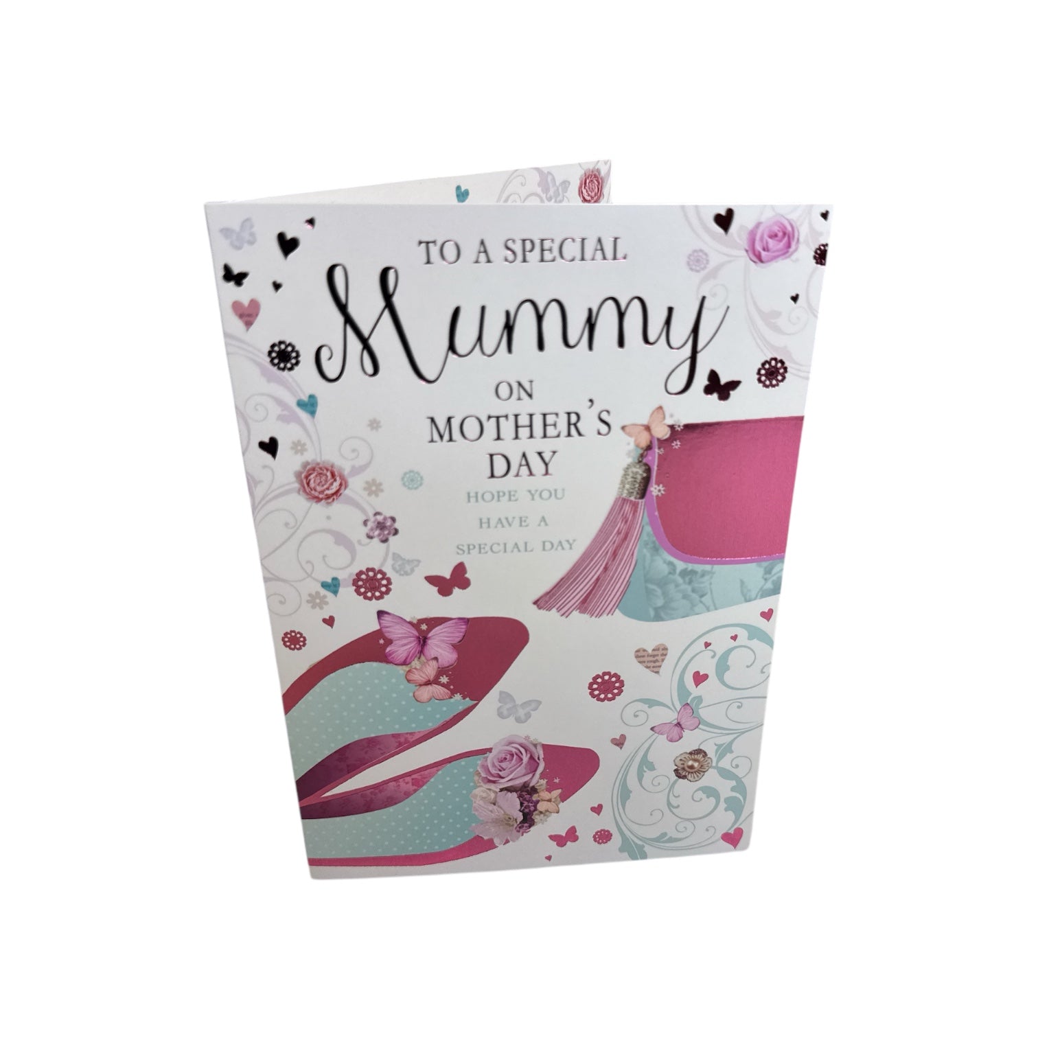 To A Special Mummy Floral Shoes and Purse Mother's Day Card– Choice ...