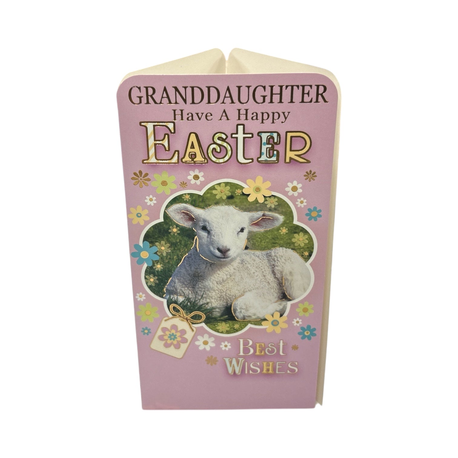 To Granddaughter Cute Lamb Design Easter Money Wallet Card– Choice ...