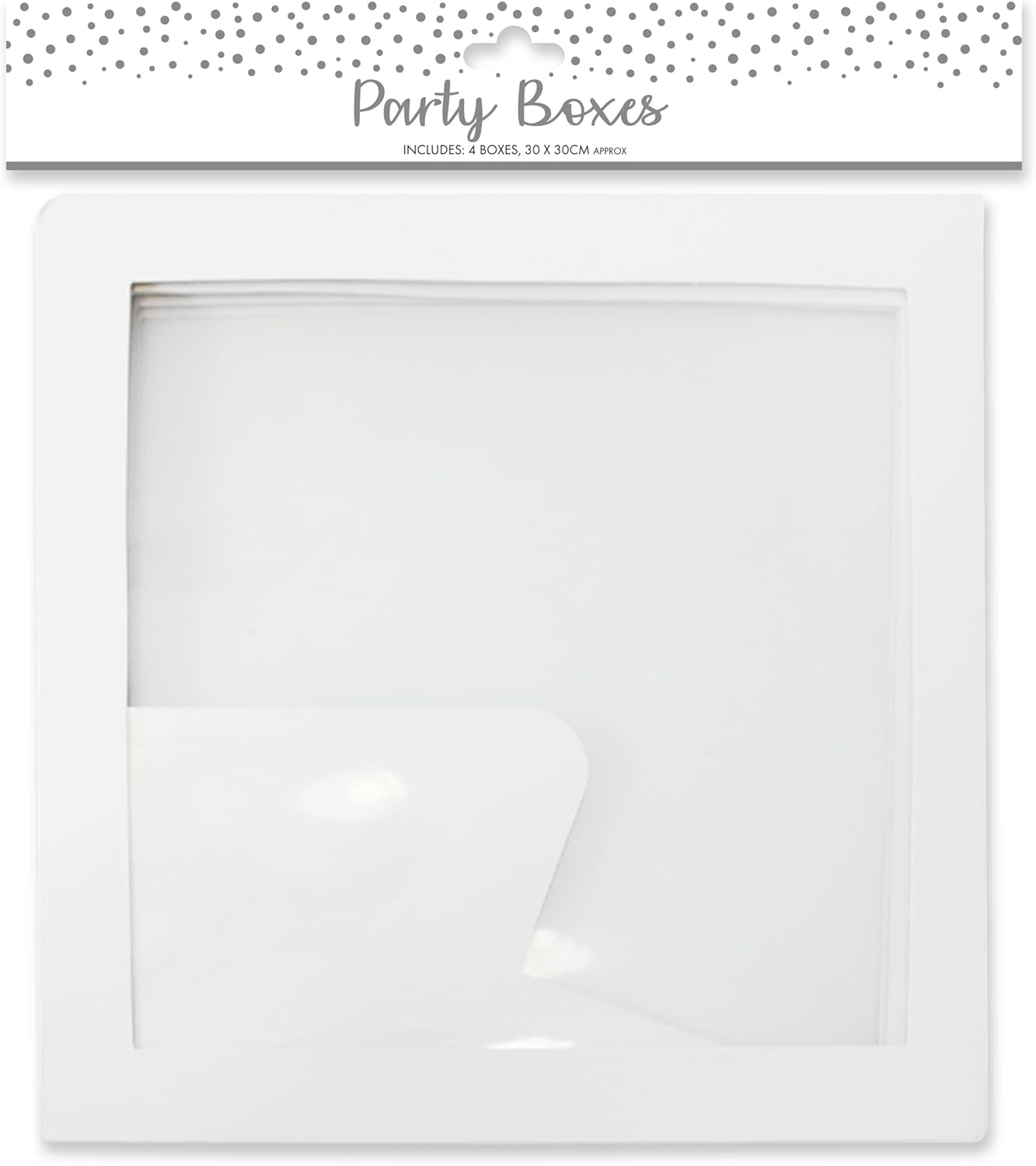 Pack of 4 Stacking Balloon Party Boxes– Choice Wholesale
